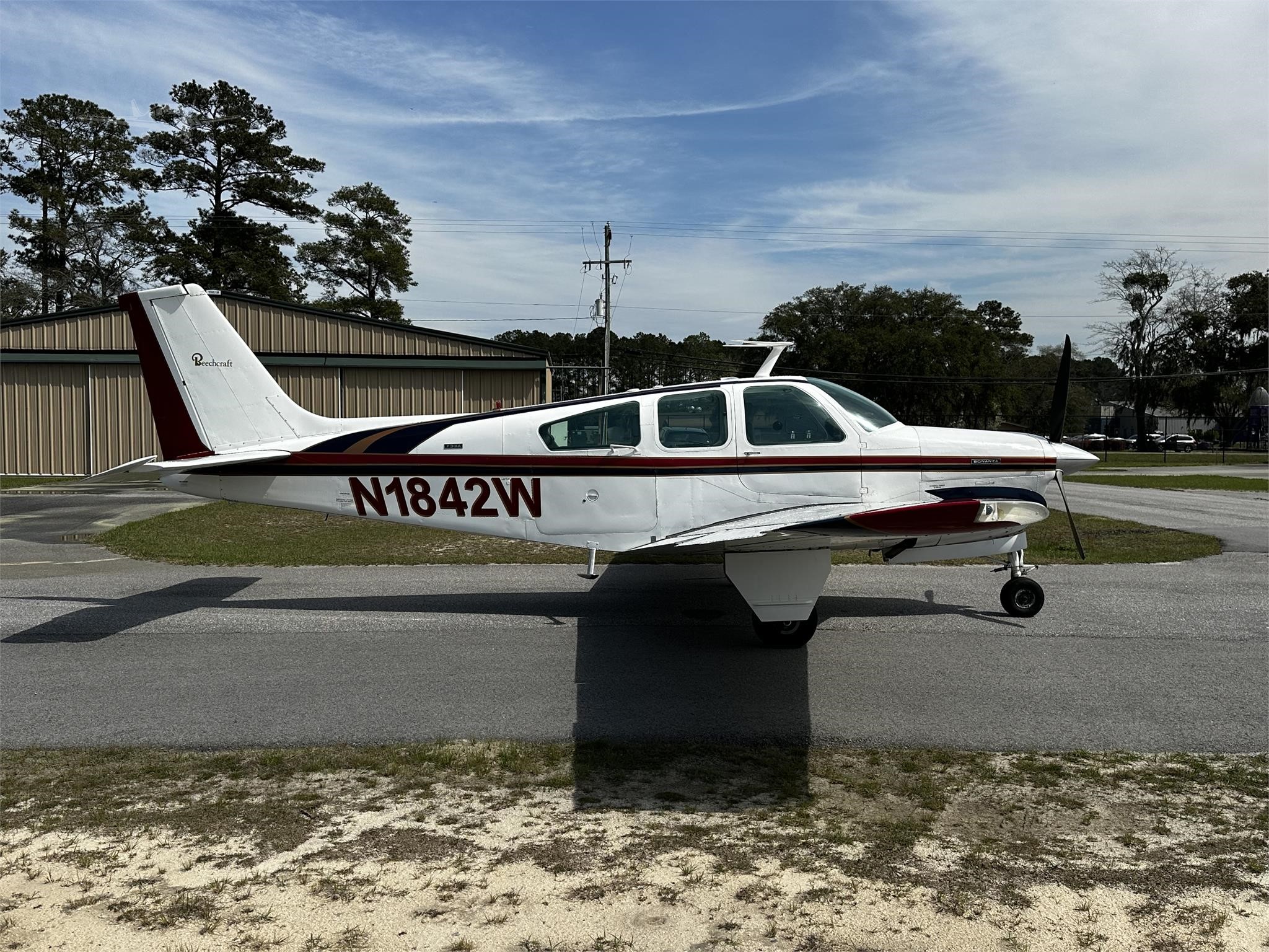 N1842W Beechcraft F33A Bonanza - Steve Allsop S/N CE 438