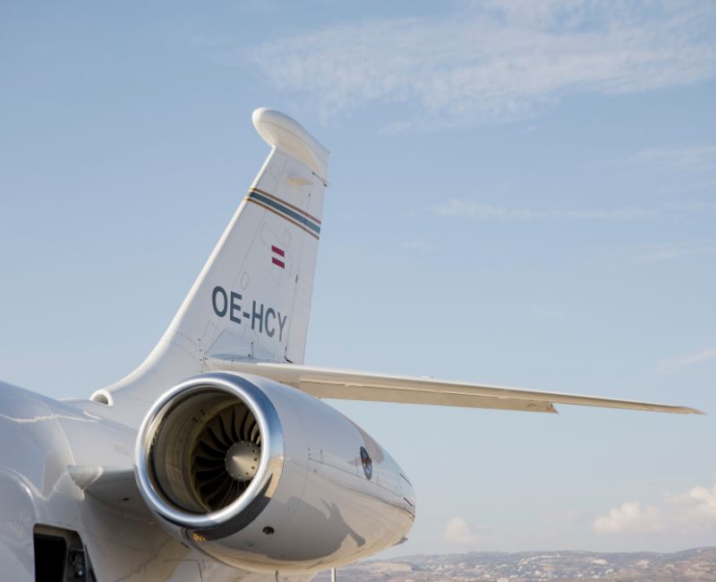 OE-HCY Falcon 2000EX - Skyside GmbH S/N 96