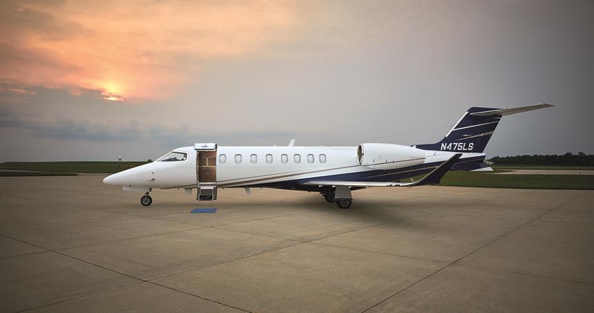 N475LS Learjet 75 - Northern Jet Management S/N 45-601