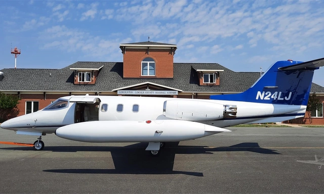 N24LJ Learjet 24E - USA Jet and Helicopter S/N 345