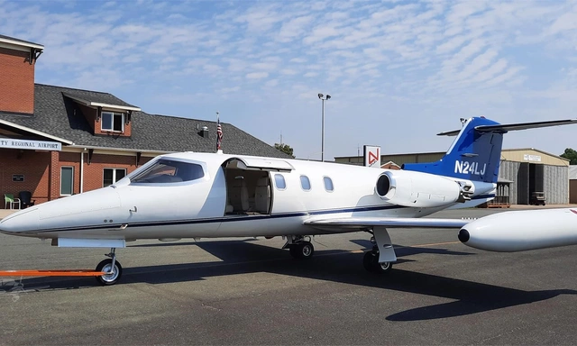 N24LJ Learjet 24E - USA Jet and Helicopter S/N 345